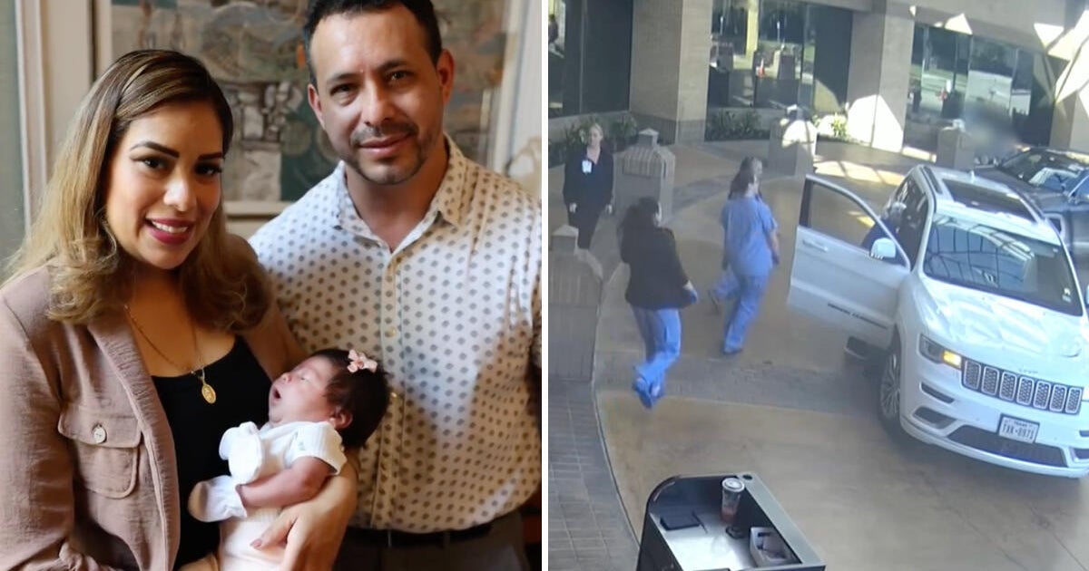 Video shows Dallas dad delivering his newborn outside hospital as staff ...
