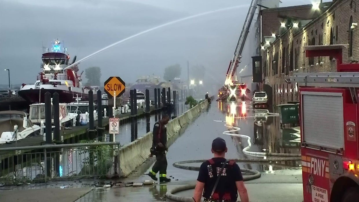 Massive fire in Red Hook, Brooklyn rips through more than century-old ...