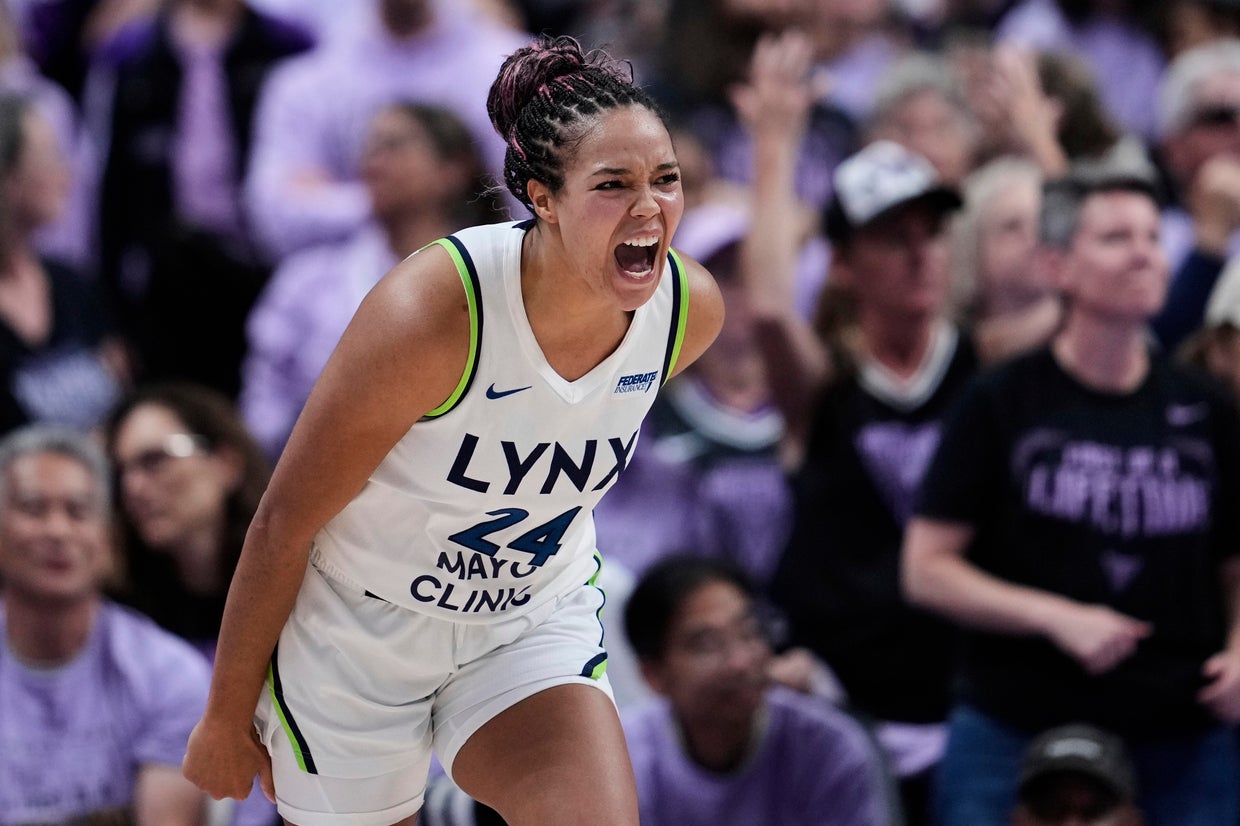 Lynx advance to WNBA playoffs after comeback win over Valkyries - CBS ...