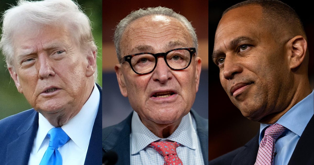 Trump, Schumer and Jeffries to meet over looming government shutdown - CBS News