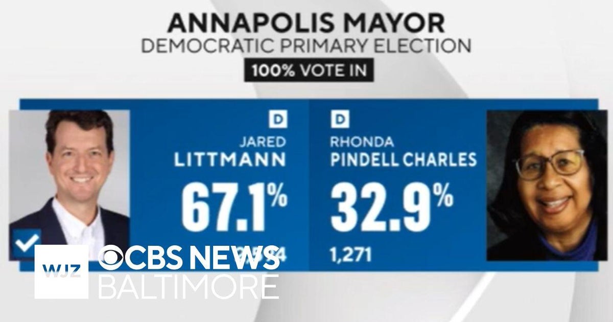 Jared Littmann wins Annapolis Democratic primary for mayor - CBS Baltimore