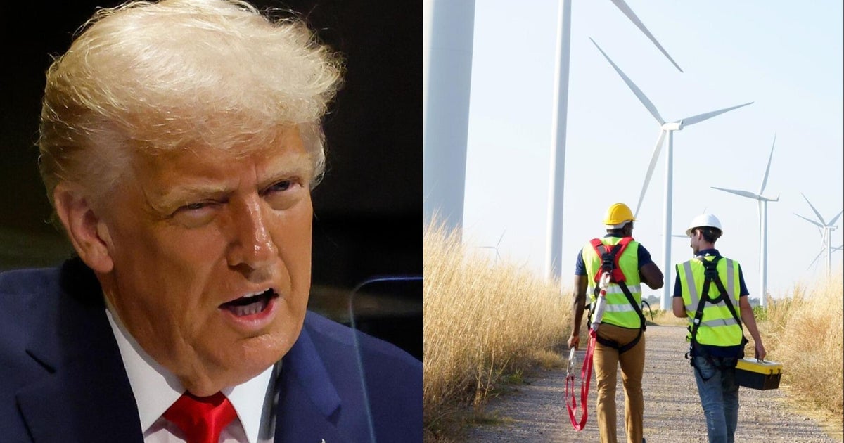 Trump calls climate change a "con job" in U.N. address - CBS News