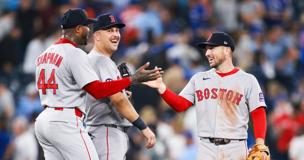 Red Sox playoff magic number drops to three with win over Blue Jays, late-night Astros loss ...