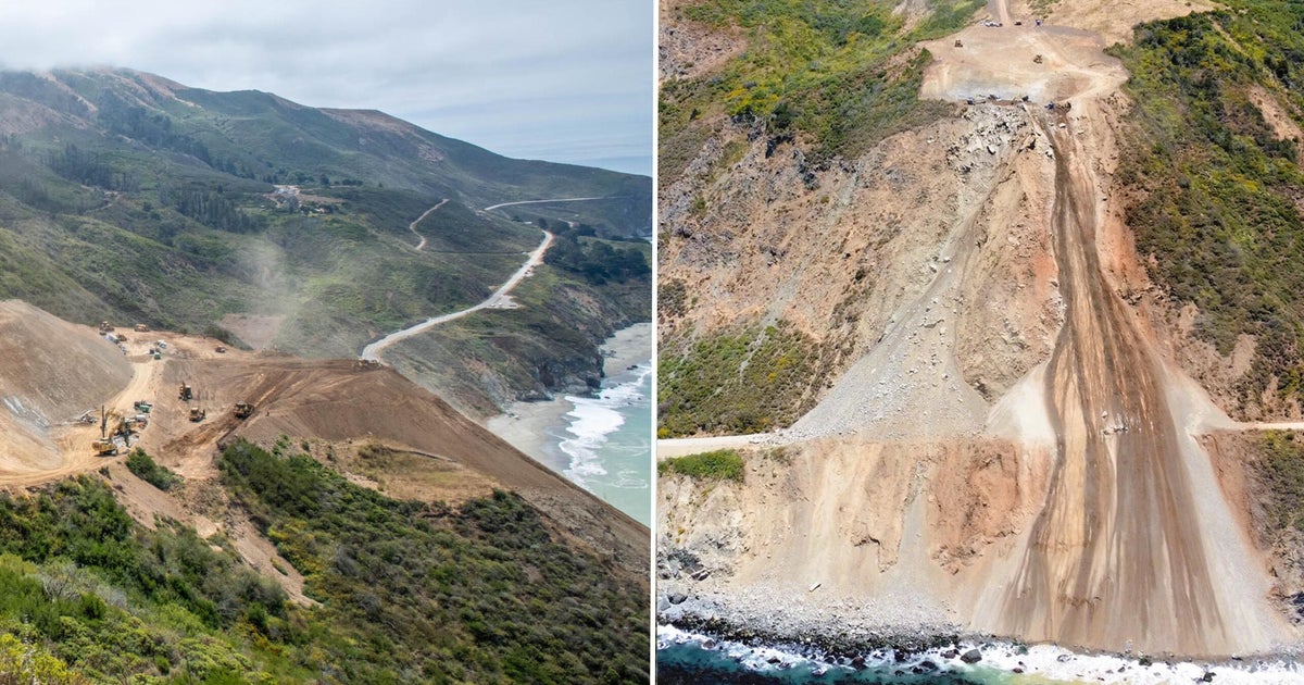 Caltrans to reopen Highway 1 at Regent's Slide in Monterey County in ...