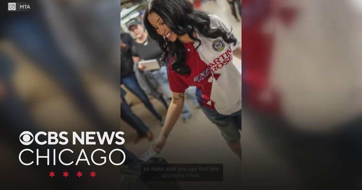 Cardi B is the newest voice of New York City subway PSAs - CBS Chicago