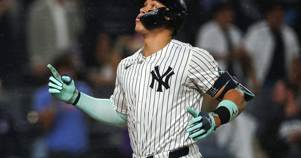 Yankees' Aaron Judge ties MLB record by hitting 50 homers for 4th time - CBS New York