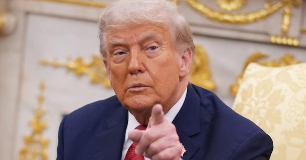 Trump blames Democrats for looming government shutdown - CBS News