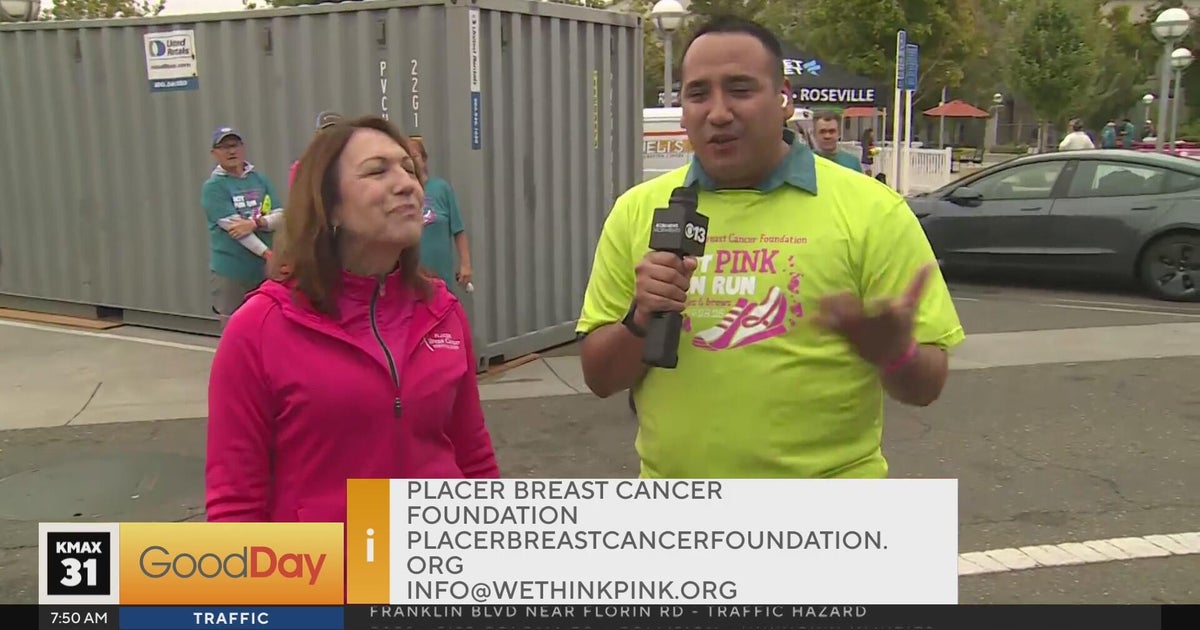 Kevin is at the Hot Pink Fun Run - Good Day Sacramento