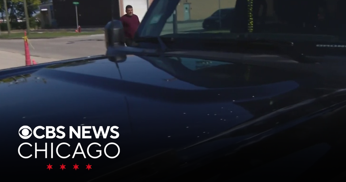 CBS Chicago reporter shot at with pepper ball by ICE agent in Broadview ...