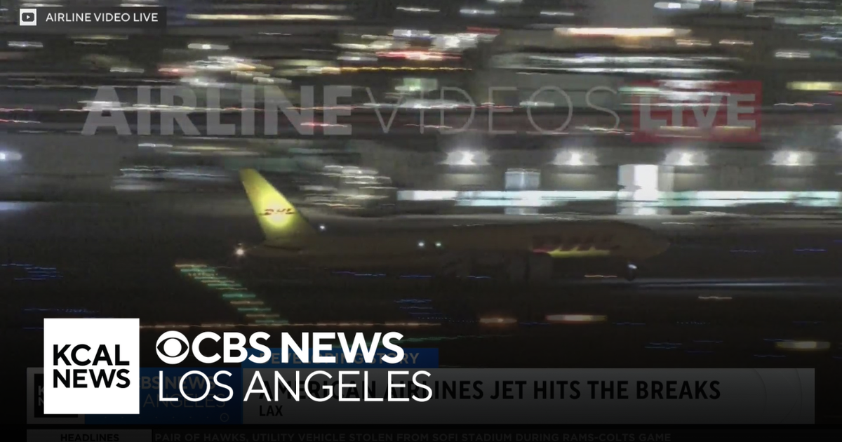Investigation underway after jet forced to slam brakes at LAX due to ...