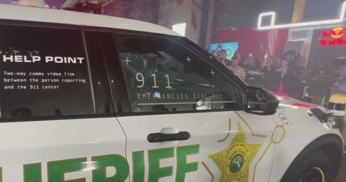 Miami-Dade Sheriff's Office unveils driverless patrol vehicle - CBS Miami