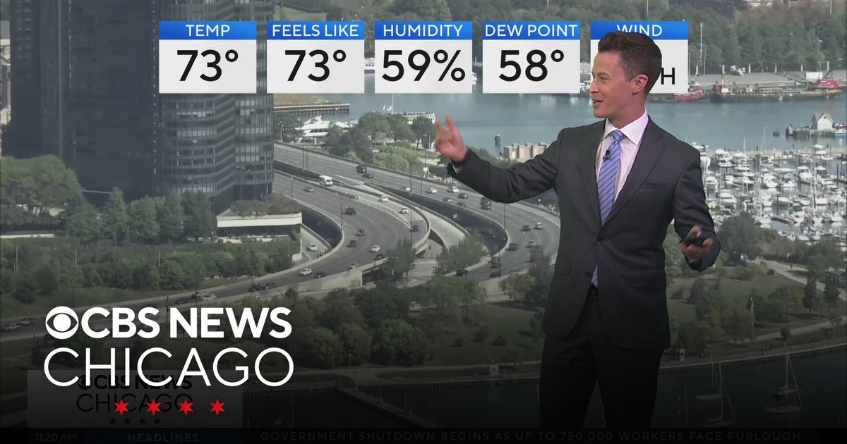 Chicago weather: Cloudy, breezy Wednesday - CBS Chicago