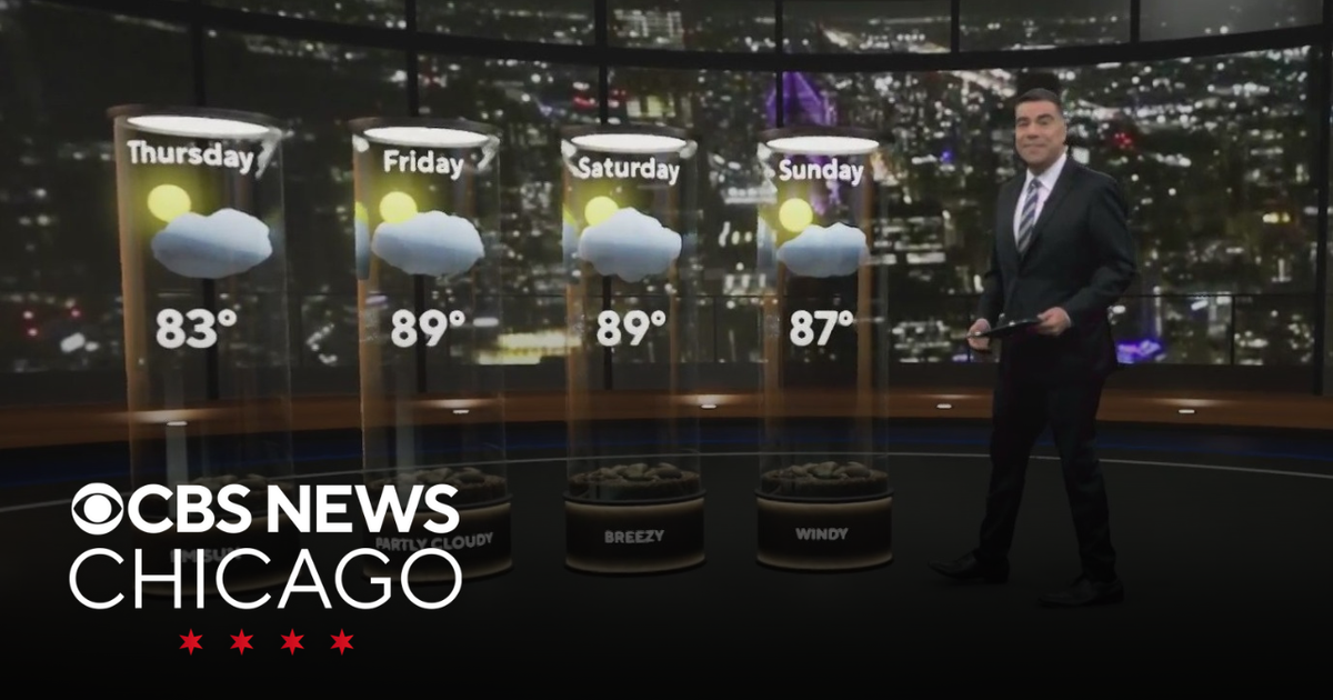 Calm, mostly cloudy night for Chicago - CBS Chicago