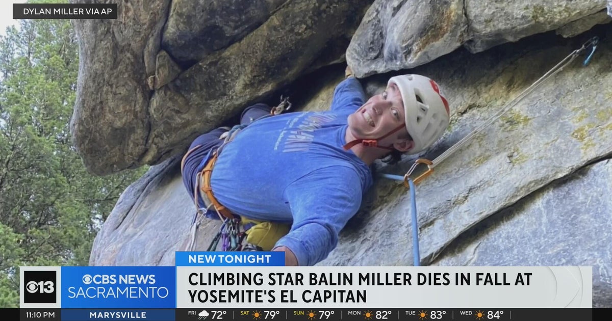 Climbing star Balin Miller dies in fall at Yosemite - CBS Sacramento