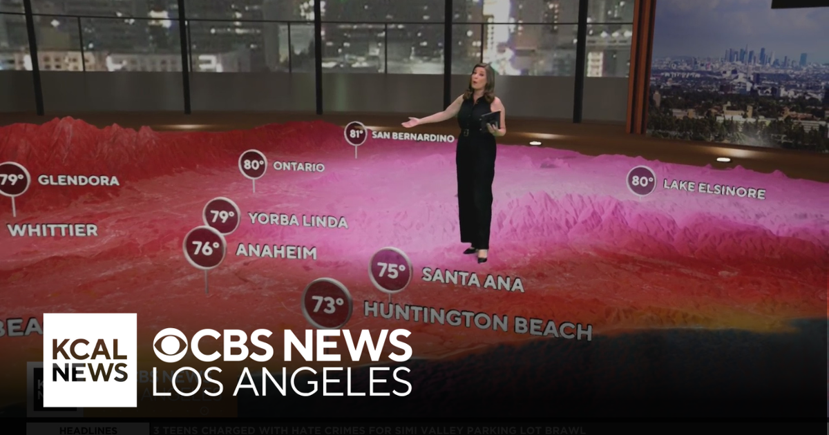 Marina Jurica's 6 a.m. forecast | NEXT Weather - CBS Los Angeles