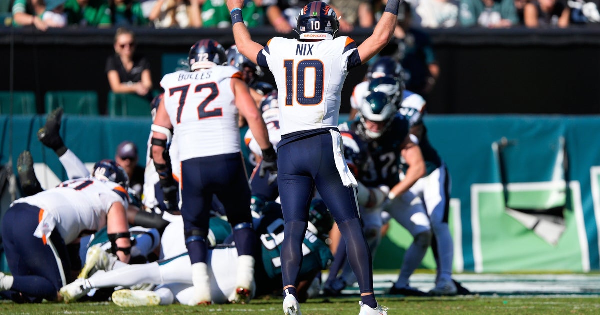 Bo Nix touchdown and 2-point conversion help Denver Broncos beat Eagles ...