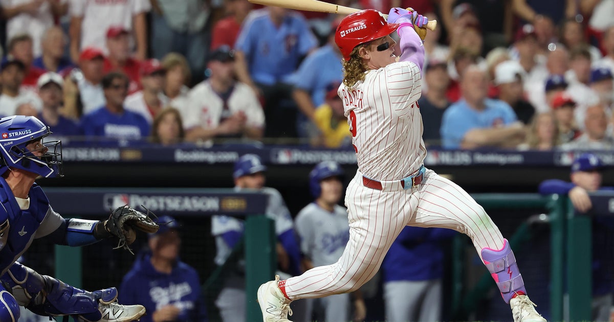 Groin injury forces Harrison Bader out of Phillies' lineup for NLDS ...