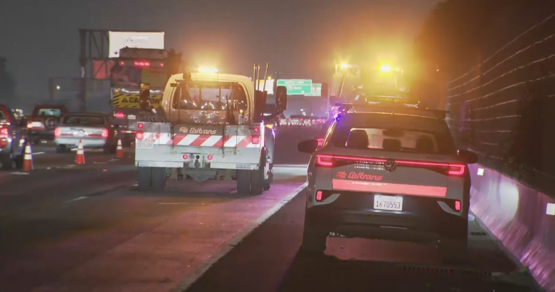 Tow truck driver killed on southbound 110 Freeway in South Los Angeles while helping others ...
