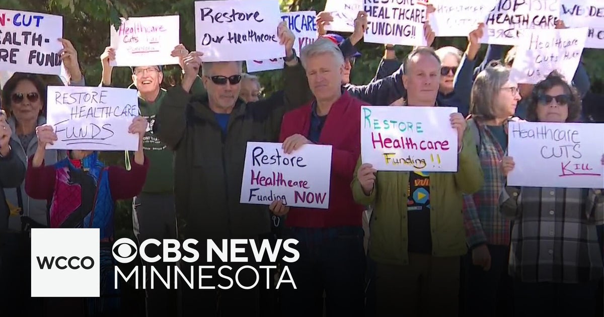 Constituents gather at Rep. Emmer's Chaska office to protest health ...