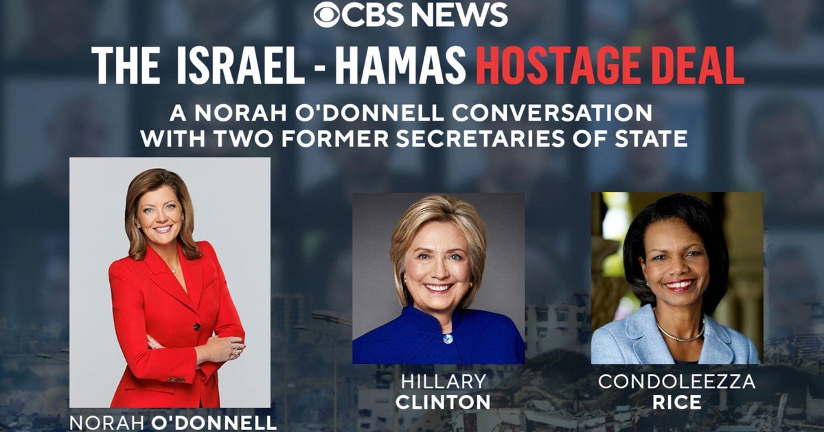 Clinton and Rice praise Trump's peace deal and speak out on the future ...