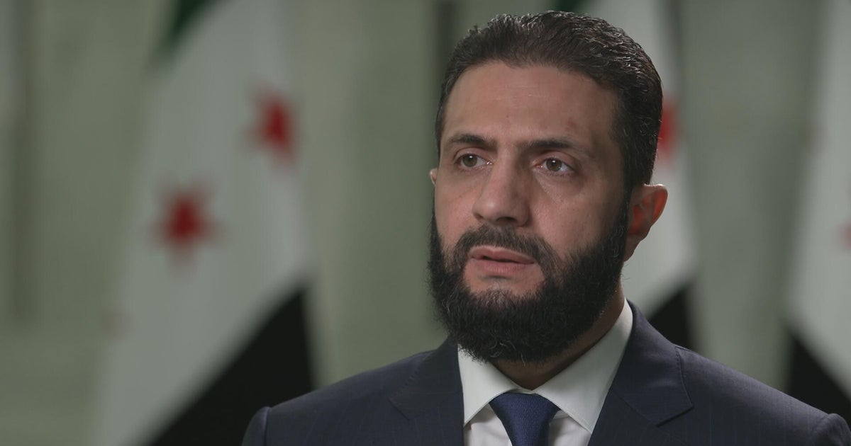 Syrian President Ahmed al-Sharaa: The 60 Minutes Interview - CBS News