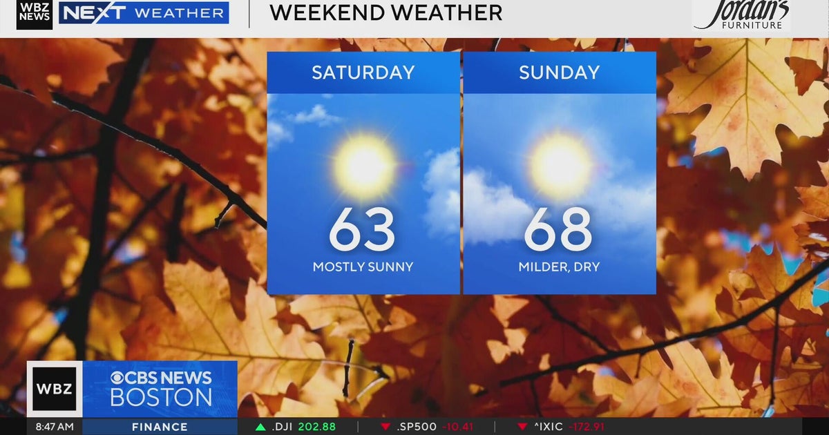 Next Weather: WBZ mid-morning forecast for October 15, 2025 - CBS Boston