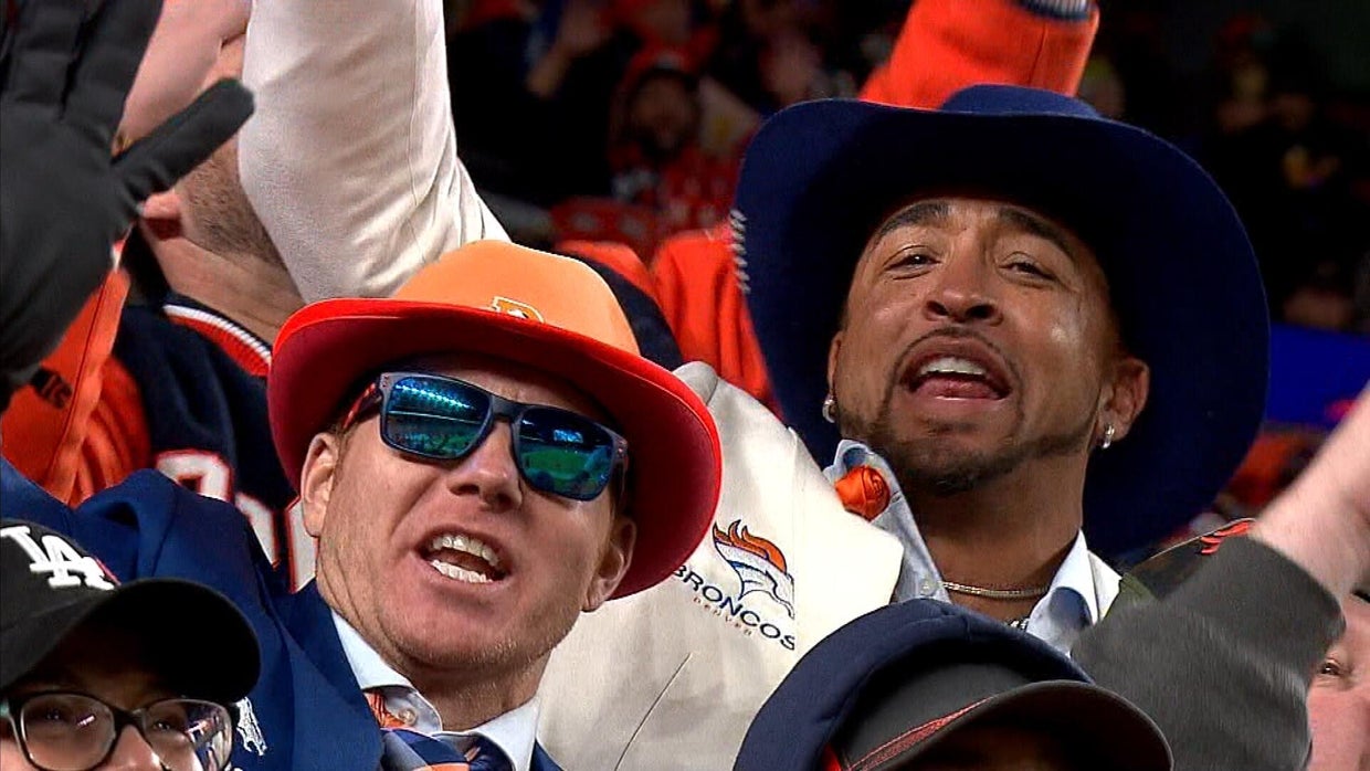 Broncos Brothers stand out among football fans in Denver with winning ...