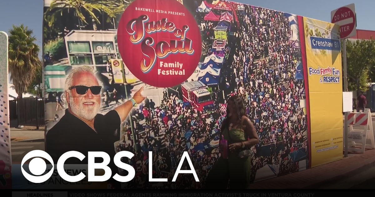 Taste of Soul brings thousands to South Los Angeles - CBS Los Angeles