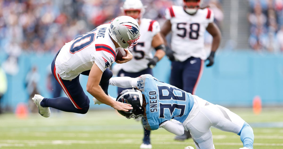 Keeping Drake Maye safe on his scrambles is a balancing act for the ...
