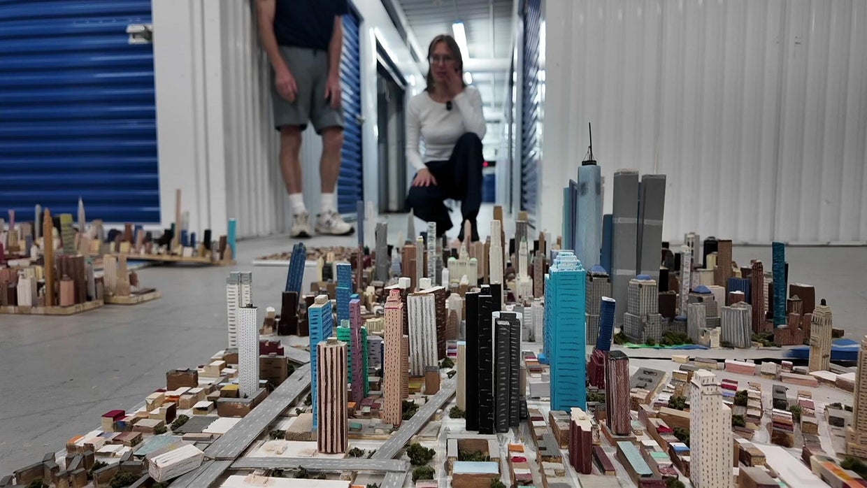 Man builds mini New York City in basement workshop over 21 years - CBS ...