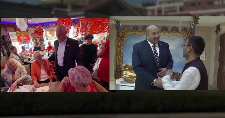 Nassau County executive candidates Bruce Blakeman and Seth Koslow ...