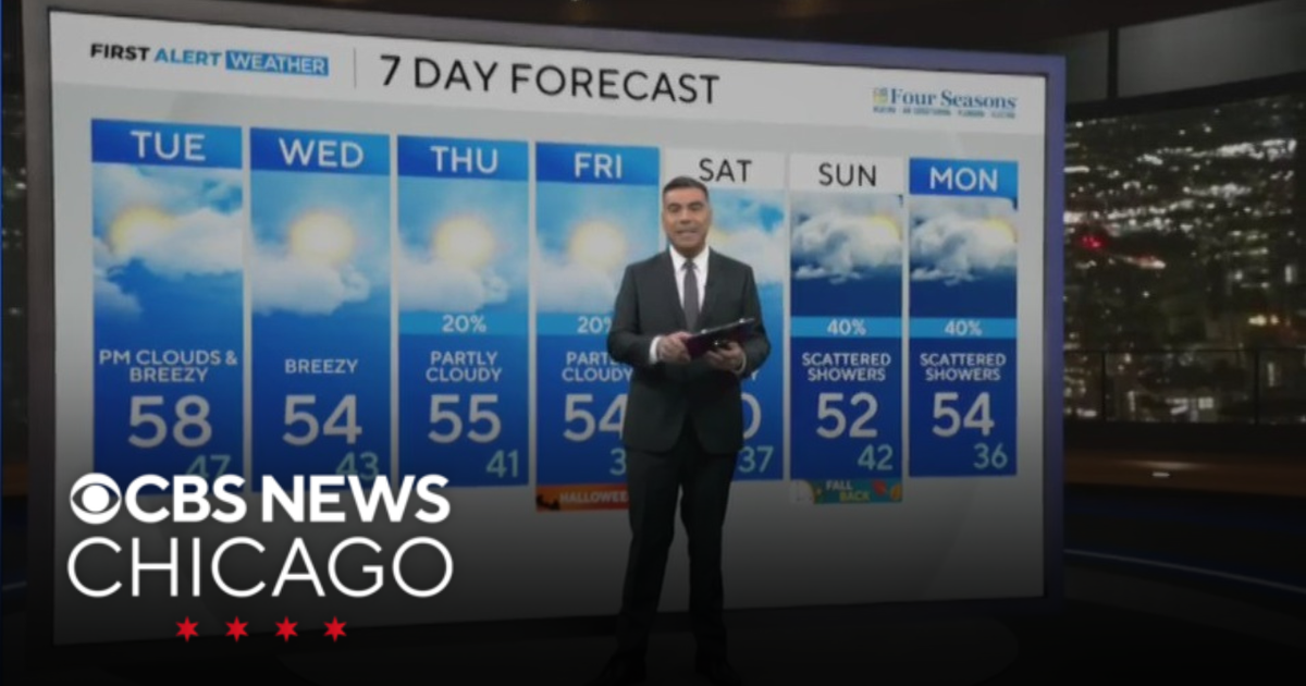Here's when rain chances will return to Chicago - CBS Chicago