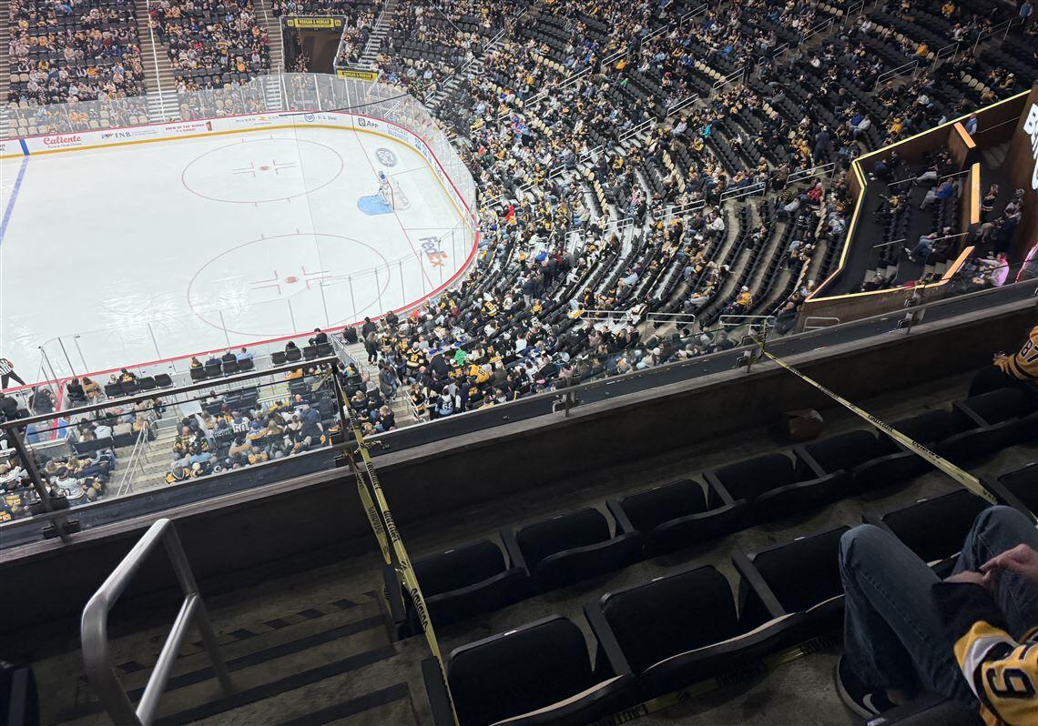 Fan falls from stands at Pittsburgh's PPG Paints Arena during Penguins ...