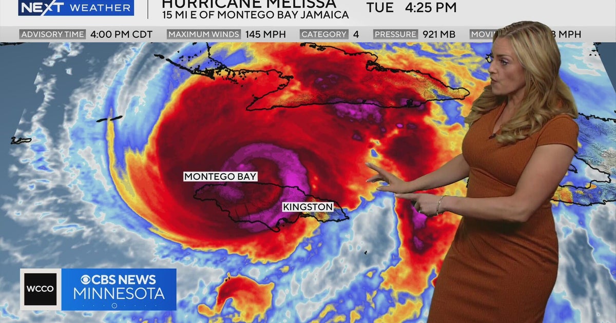 Melissa hits Jamaica as one of the strongest recorded Atlantic ...