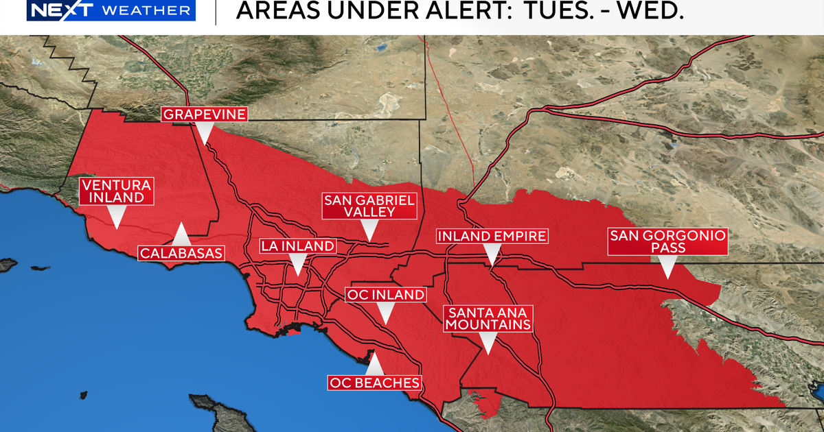 Fire danger continues in Southern California as Santa Ana winds, heat ...