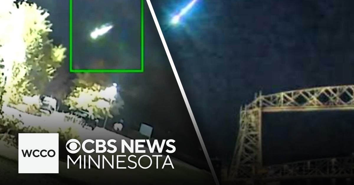 "Fireball meteor" spotted across Minnesota, Wisconsin - CBS Minnesota