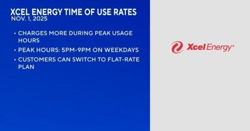 Xcel Energy customers to see rate changes based on time - CBS Colorado