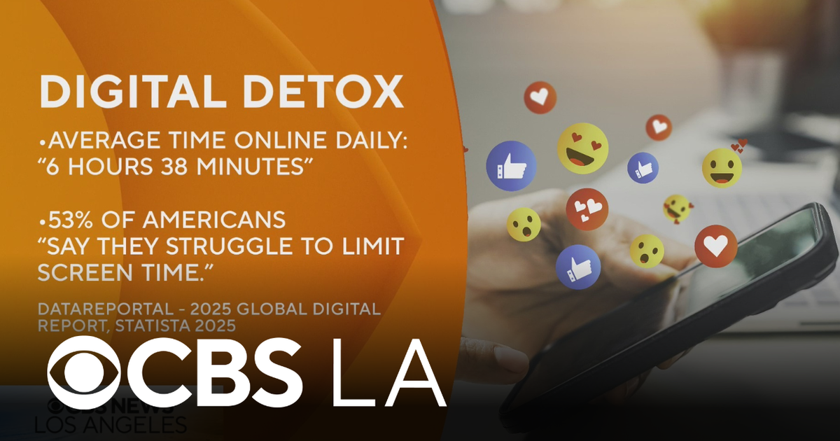 How a "digital detox" can improve your mental health - CBS Los Angeles