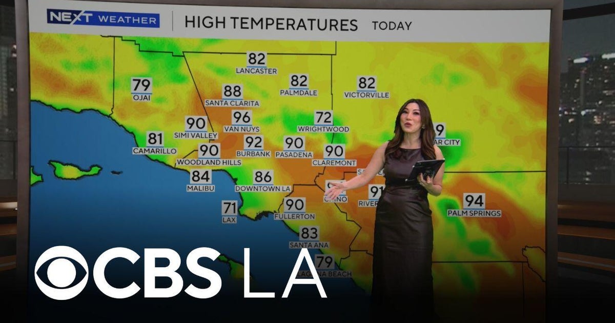 Amber Lee’s NEXT Weather forecast - CBS Los Angeles