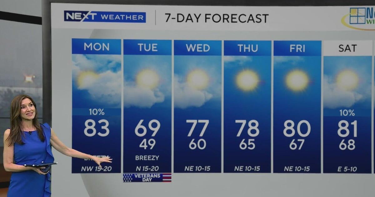 Coldest air of the season on the way to South Florida - CBS Miami