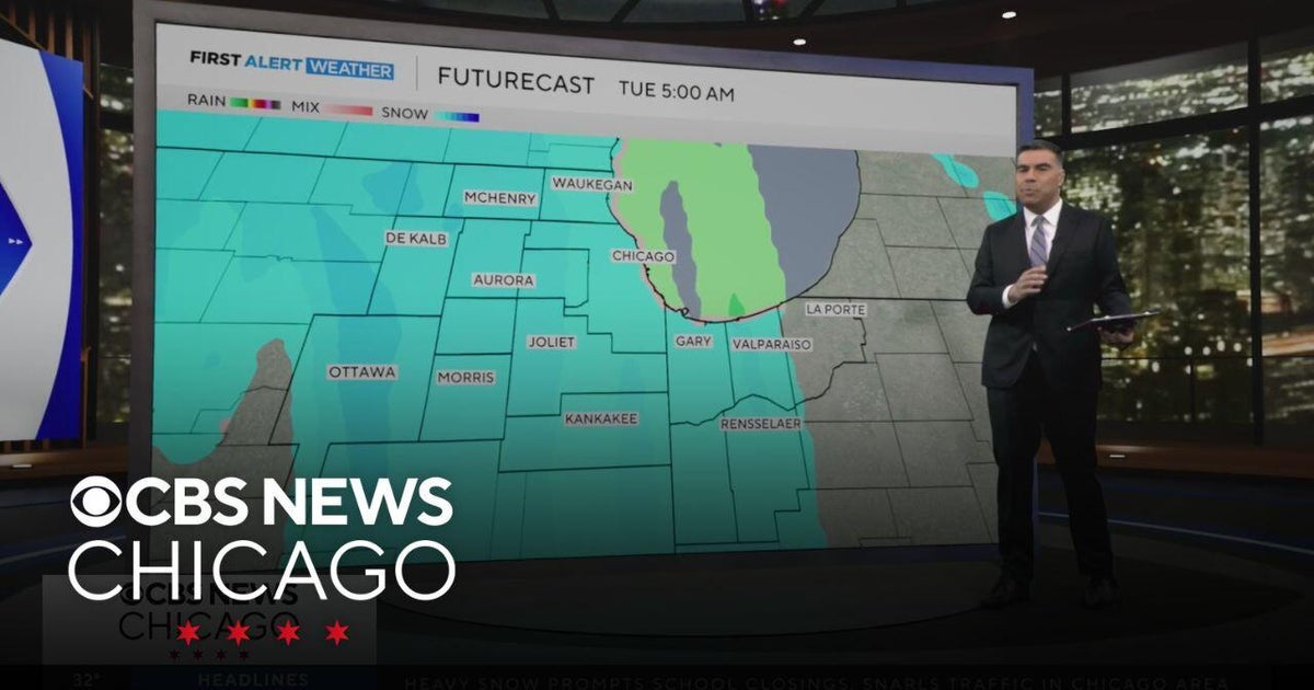 Chicago weather: Mostly cloudy, a few flurries late - CBS Chicago