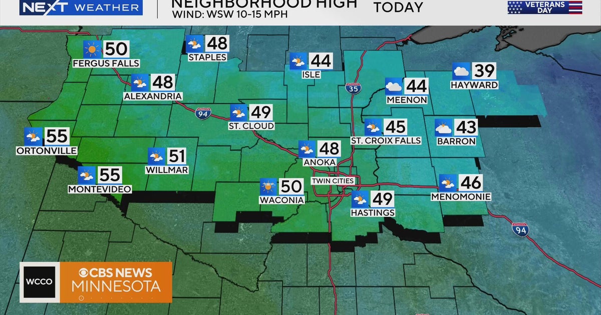 NEXT Weather: 5 a.m. report for Minnesota from Nov. 11, 2025 - CBS ...