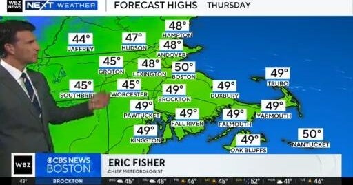 Next Weather: WBZ Evening Forecast For November 12, 2025 - CBS Boston