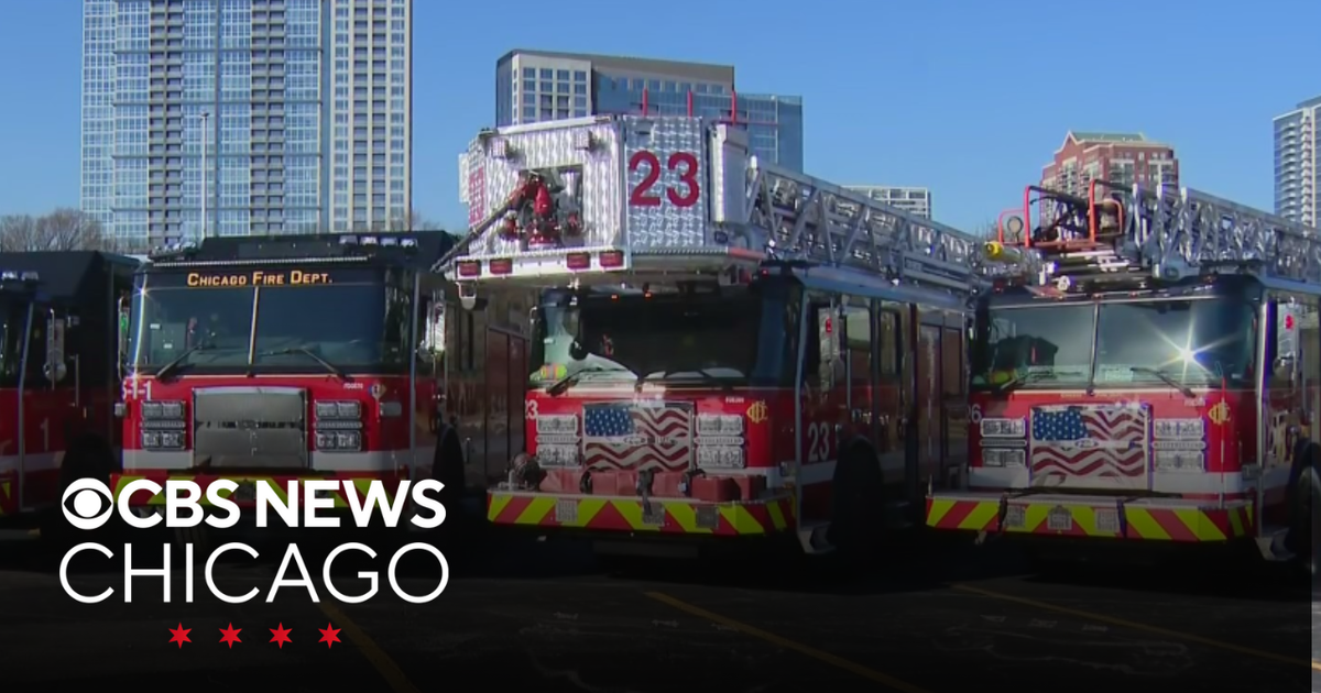 CFD unveils new emergency vehicles - CBS Chicago