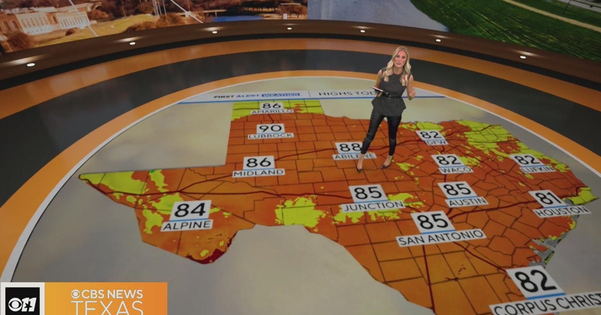 High temperatures remain well above average in North Texas before rain ...
