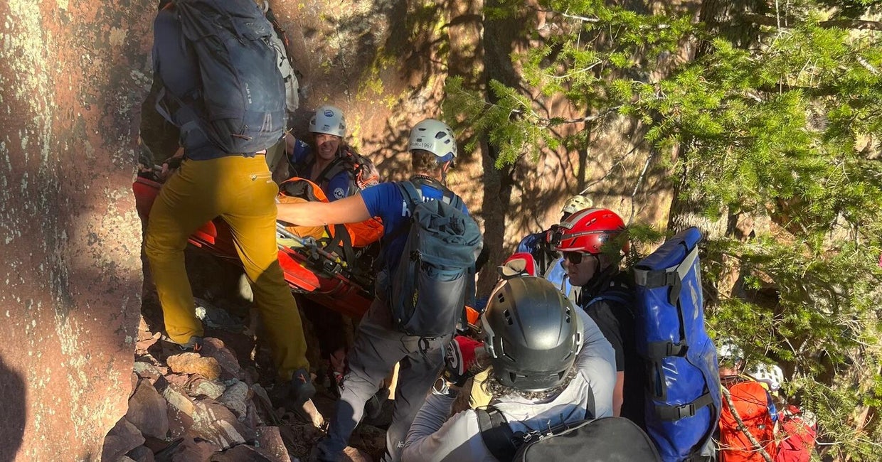 Accomplished Colorado climber injured after rope severed by sharp rock ...