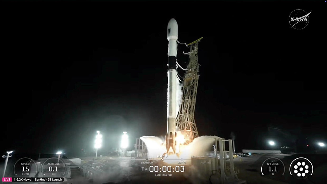 SpaceX launches second international satellite to monitor sea level ...