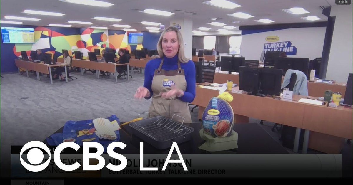 Butterball Turkey Talk-Line tips for Thanksgiving - CBS Los Angeles