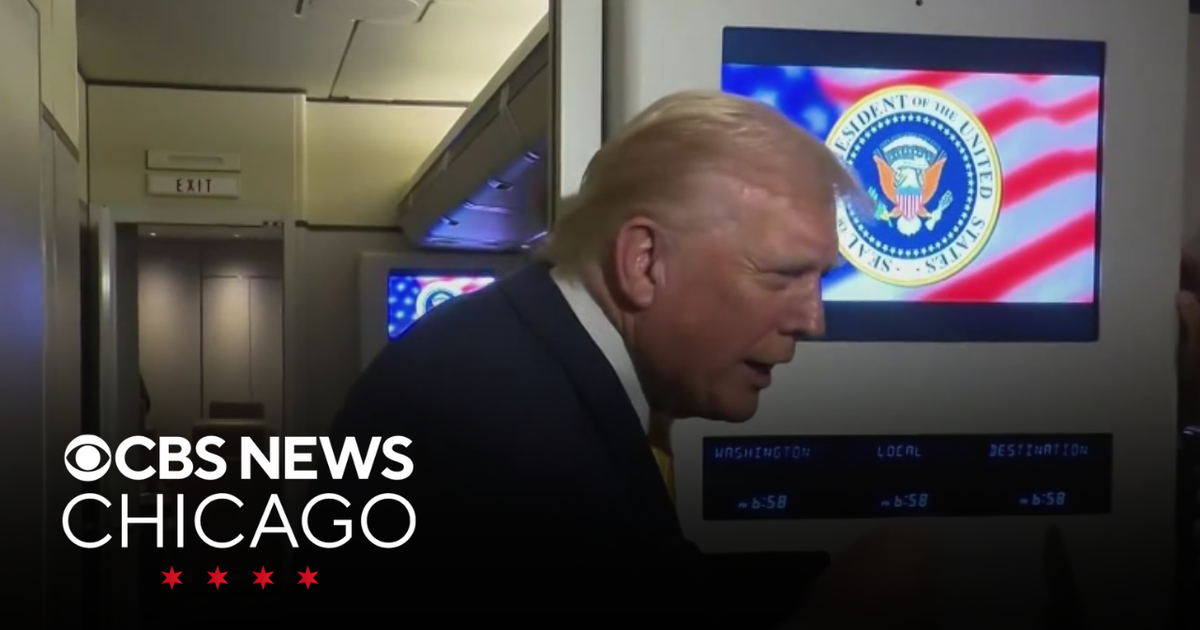 President Trump calls female reporter "Piggy" - CBS Chicago