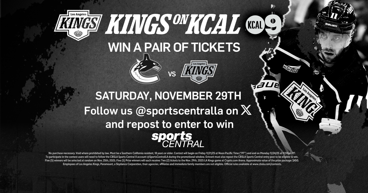 Kings on KCAL November 29 Ticket Giveaway - CBS Los Angeles